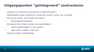 Klassiek of geïntegreerd bouwcontract | PPT