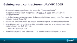 Klassiek of geïntegreerd bouwcontract | PPT