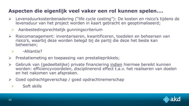 Klassiek of geïntegreerd bouwcontract | PPT