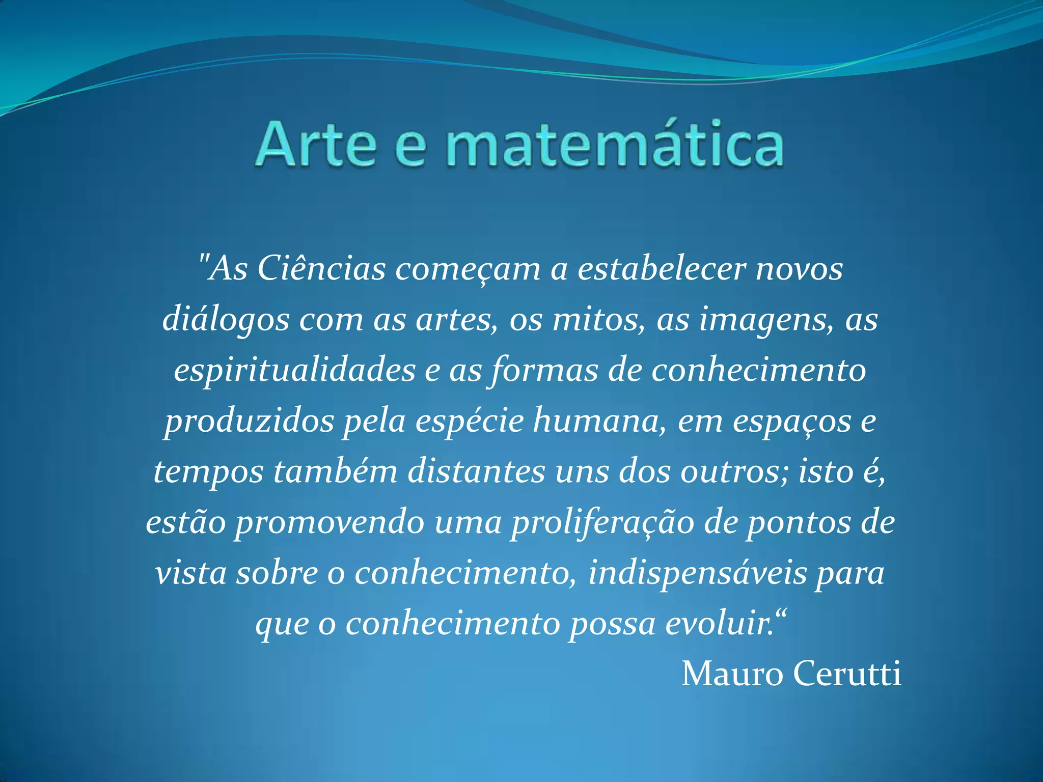 Arte e Matemática | PPT