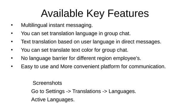 Geminate Instant Messaging Multi Language | PDF