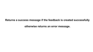 Tell me Feedback with Screenshot | PDF