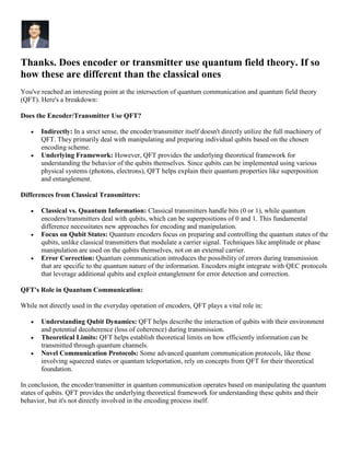 Quantum Communications Q&A with Gemini LLM | PDF