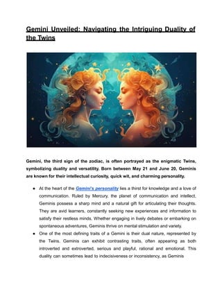 Gemini Unveiled_ Navigating the Intriguing Duality of the Twins.pptx