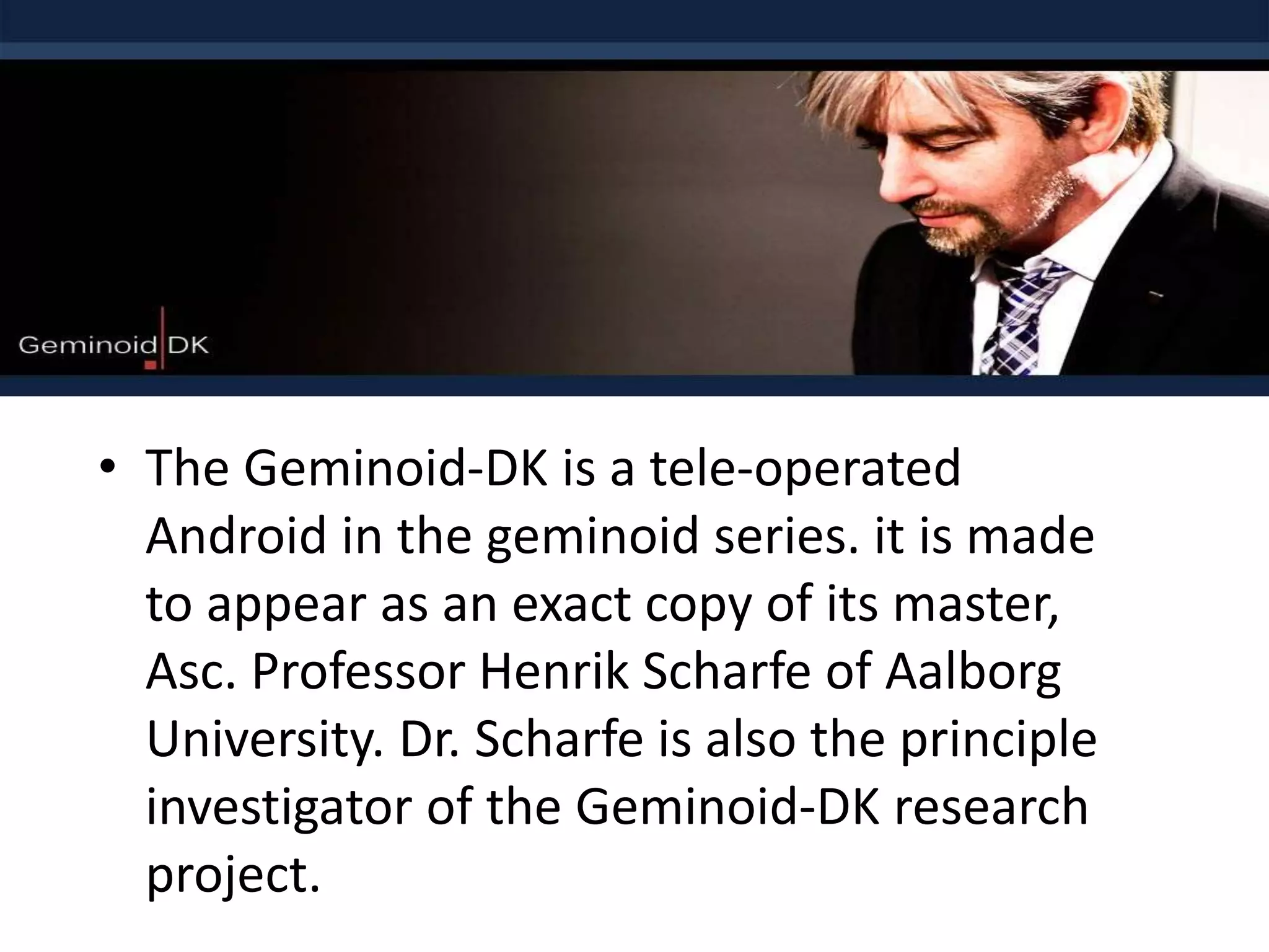 Geminoid - DK | PPTX