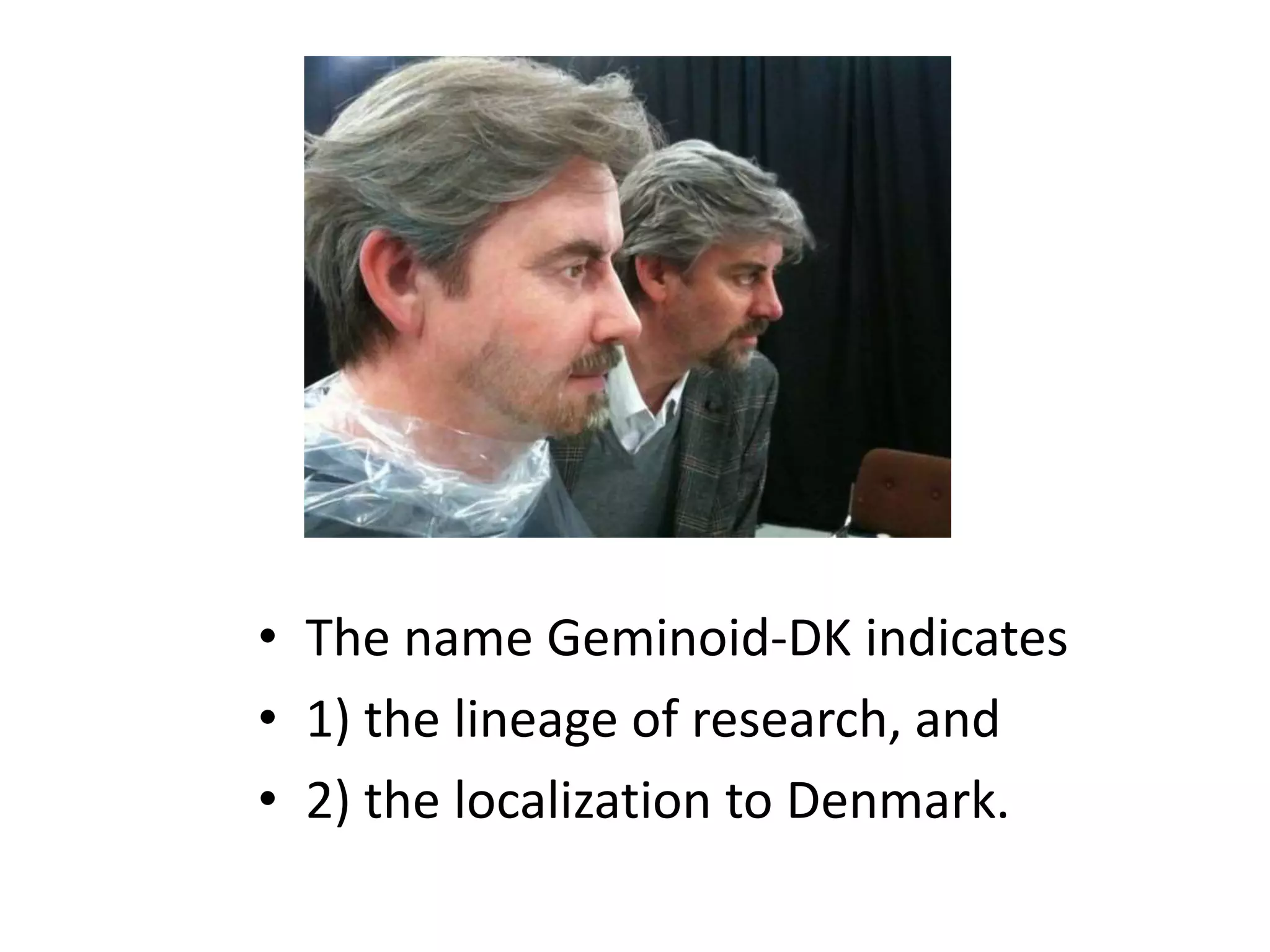 Geminoid - DK | PPTX