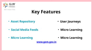 GeM Learning Management System | PPTX