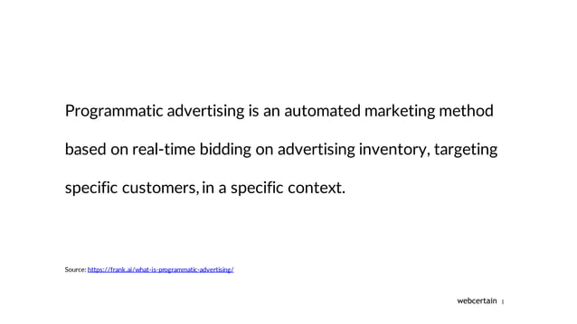 How to use programmatic to support global search | PPT