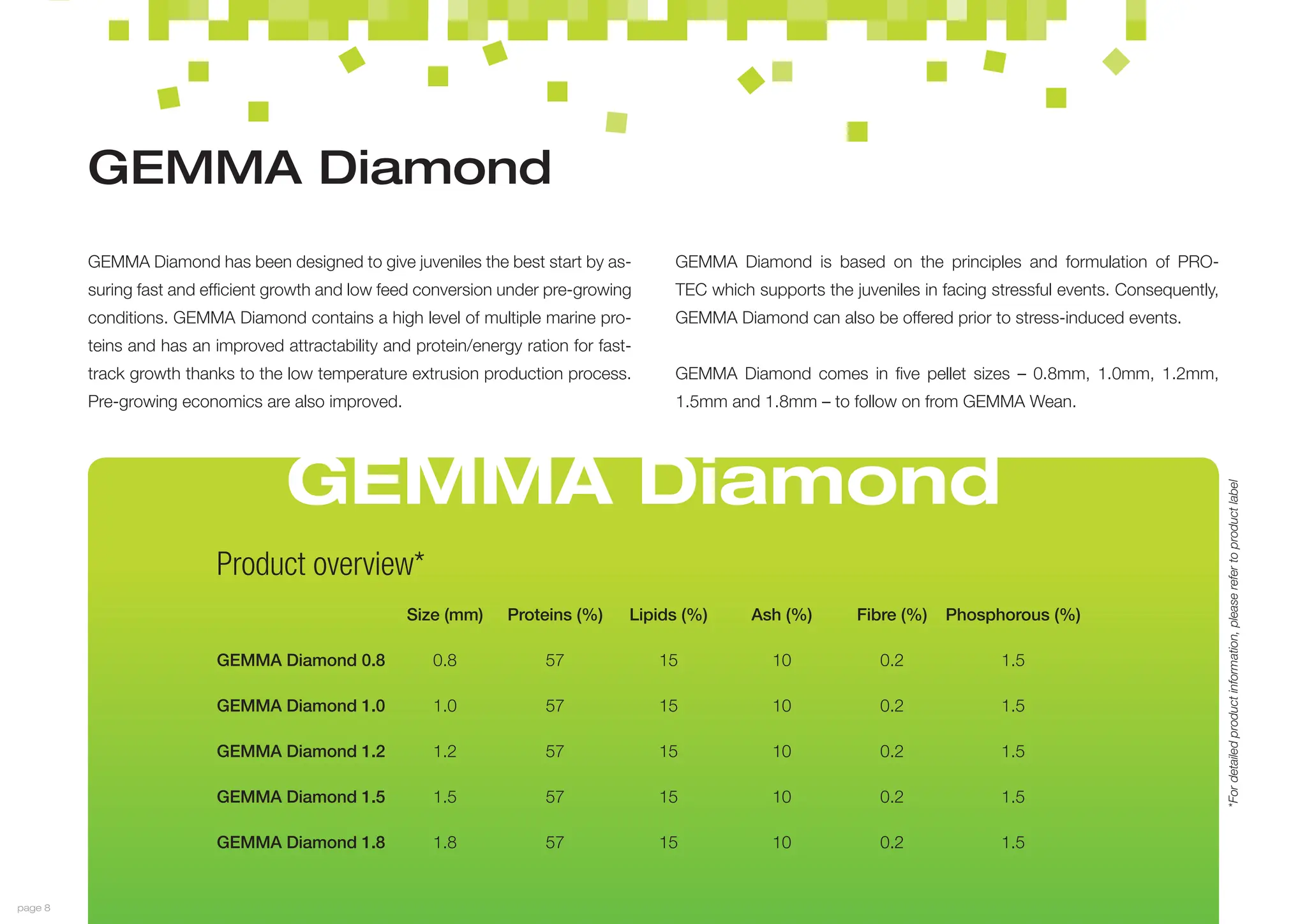 Gemma Micro- A barramundi feed solutions | PDF