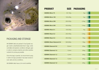 Gemma Micro- A barramundi feed solutions | PDF