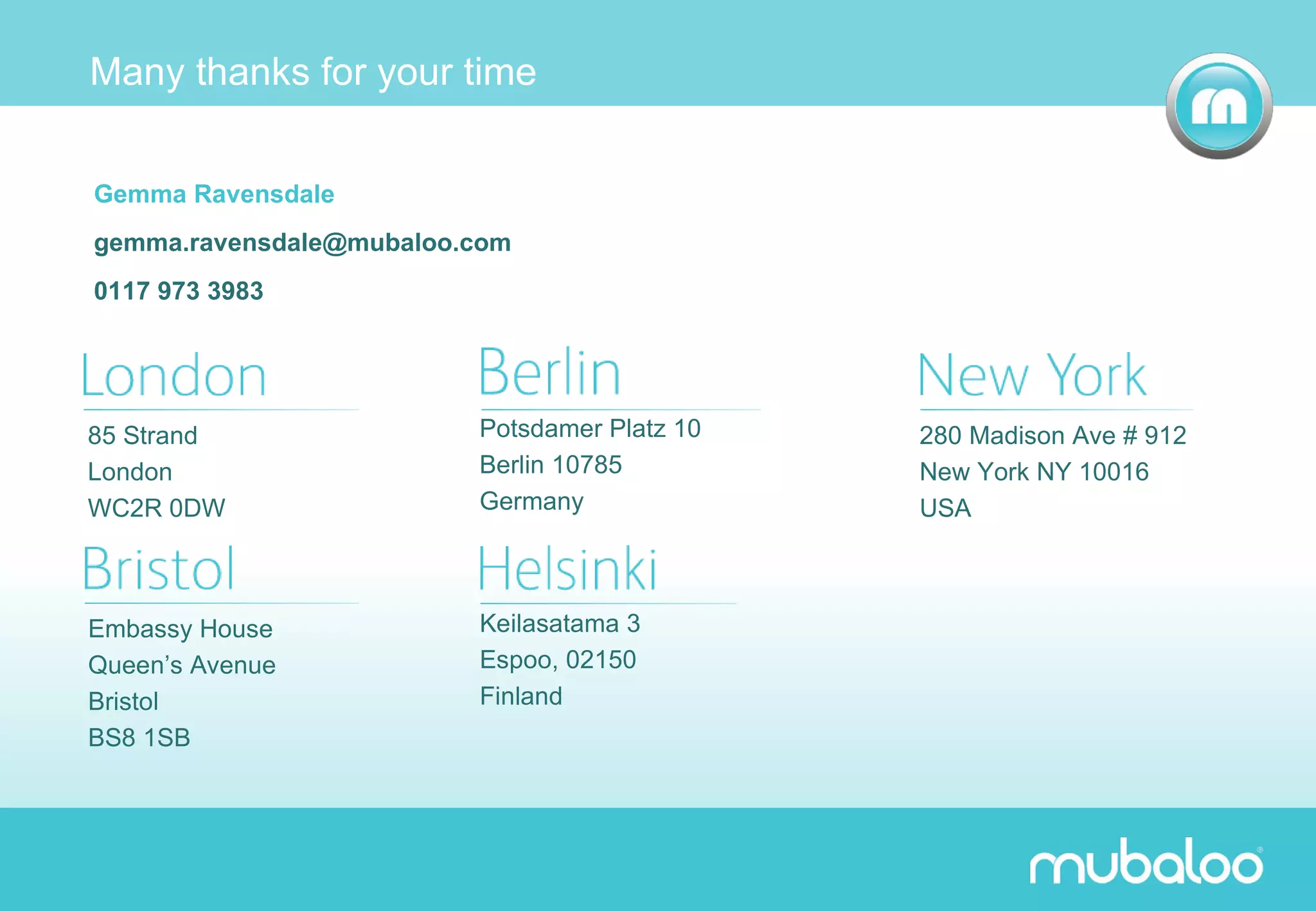 Gemma Ravensdale - BEN Apps for Business | PPT