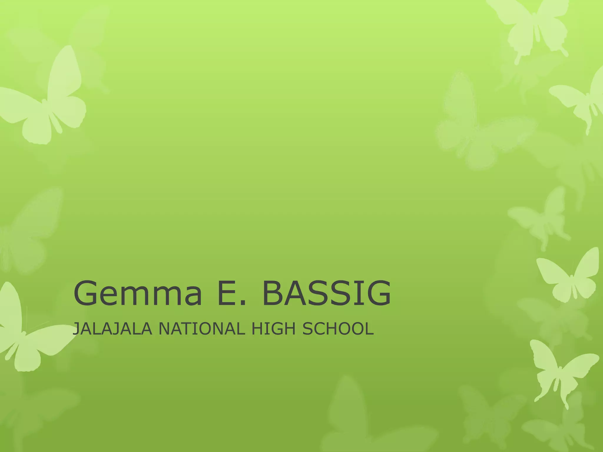 Gemma e | PPT