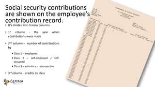 Gemma webinar social security contributions what is important to know ...