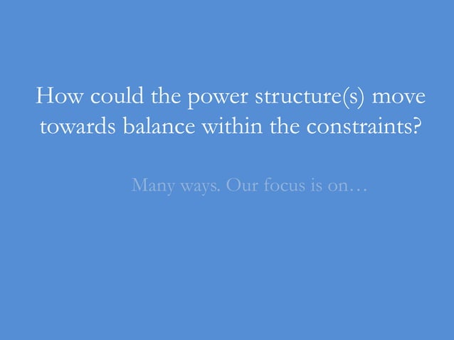 Gemma Williamson - Reducing asymmetrical power relations in the ...