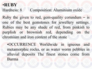 Gemology | PPTX