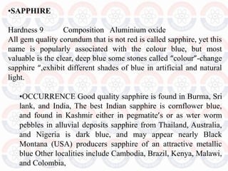 Gemology | PPTX