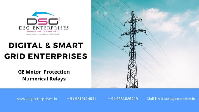 Ge Motor Protection Numerical Relays | PDF