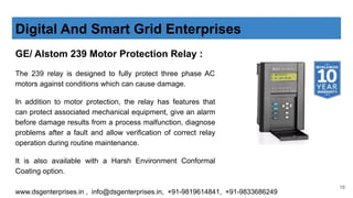 Ge Motor Protection Numerical Relays | PDF