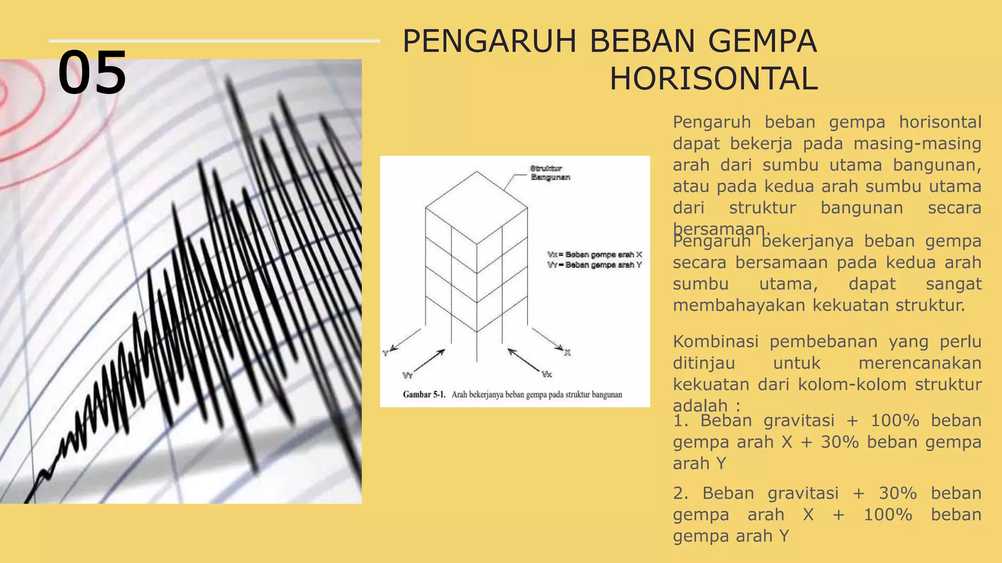 Gempa kriteria dasar struktur tahan gempa | PPTX