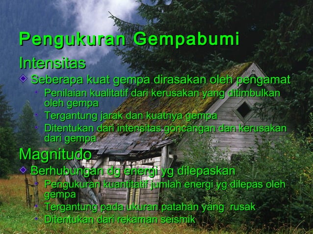 Gempa bumi | PPT
