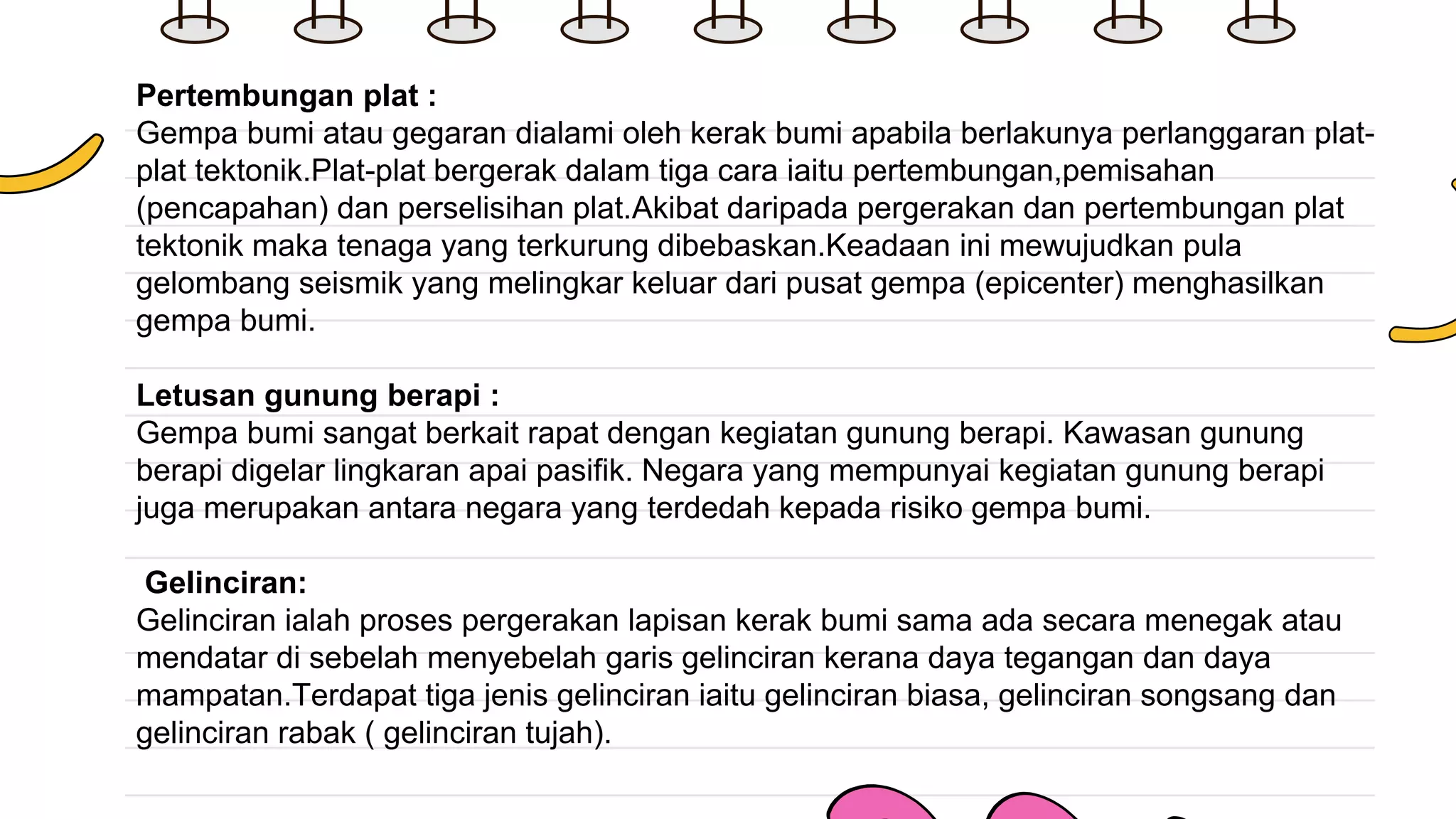 Gempa bumi Stpm | PPTX