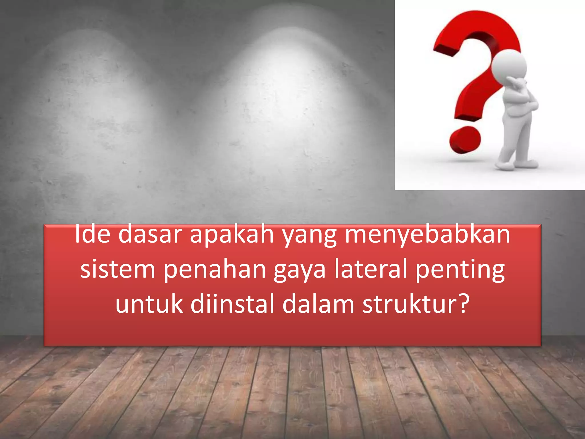 Dinding struktural dan non struktural | PPTX