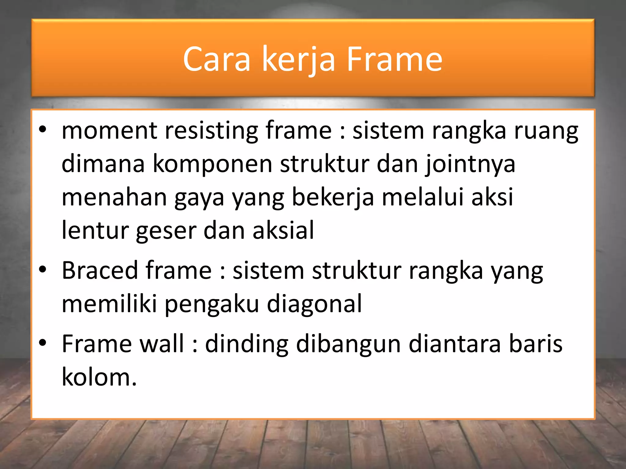 Dinding struktural dan non struktural | PPTX