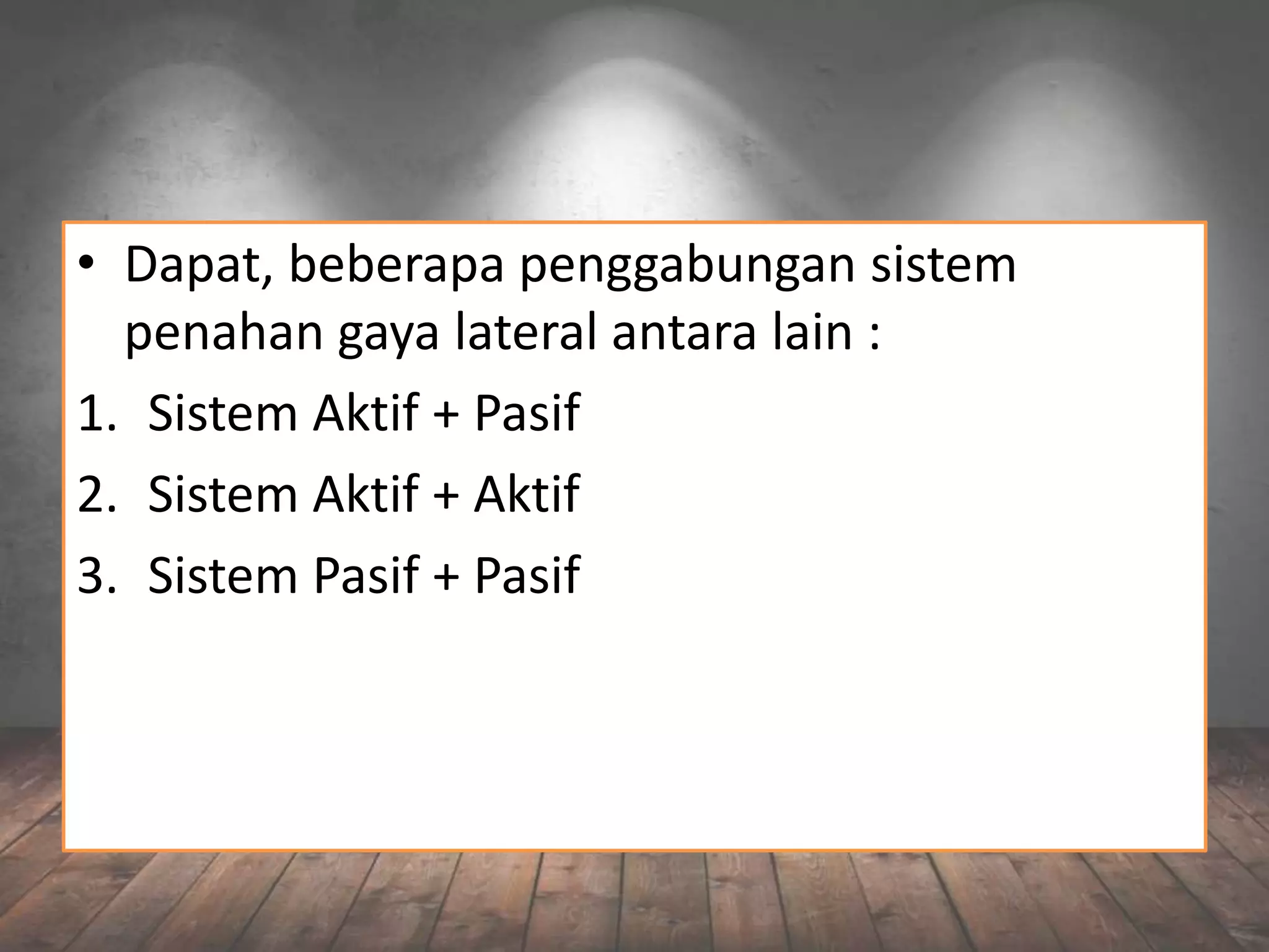 Dinding struktural dan non struktural | PPTX