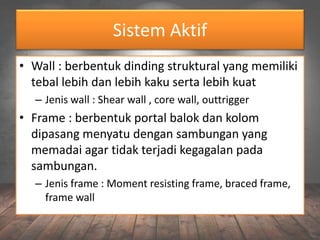 Dinding struktural dan non struktural | PPTX
