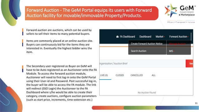 Government e Marketplace GeM Presentation | PDF | Commodities | Economy
