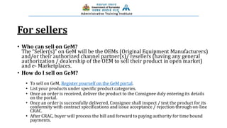 gem ppt government e market introduction | PPTX