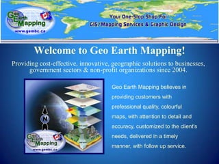 Geo Earth Mapping presentation | PPSX
