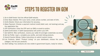 gems registrations a completes overviews | PDF
