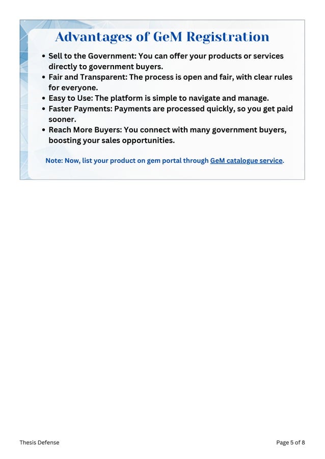 beginners guide to gem registration. simple steps to get started | PDF