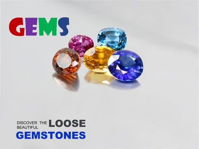 Gems | PPT | Chemistry | Science