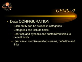 GEMS: General Events Management System | PPT