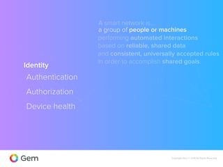 Blockchains & Smart Networks: Automating Workflows and Introducing Logic to the Cloud | PPT