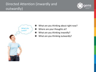 Mindfulness Coaching Session 1 - Attention & The Now | PPTX