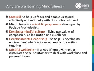 Mindfulness Coaching Session 1 - Attention & The Now | PPT