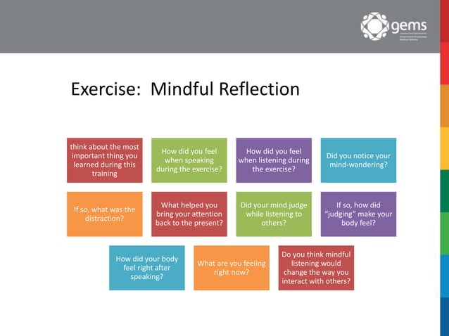 Mindfulness Session 8 - Integration | PPT