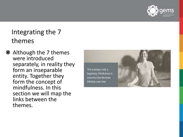 Mindfulness Session 8 - Integration | PPT