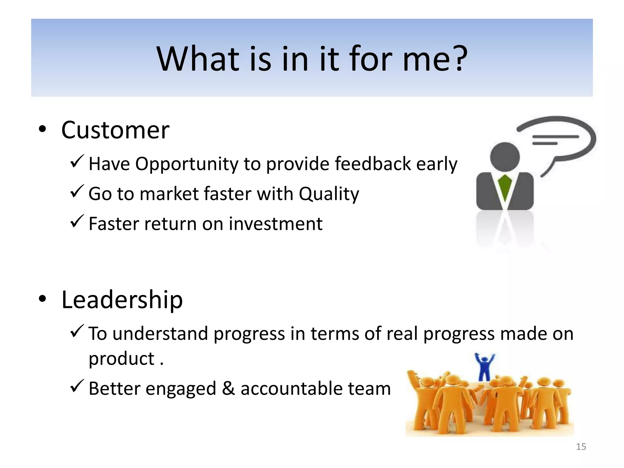 Gems of agile a glimpse of agile for senior management | PPTX