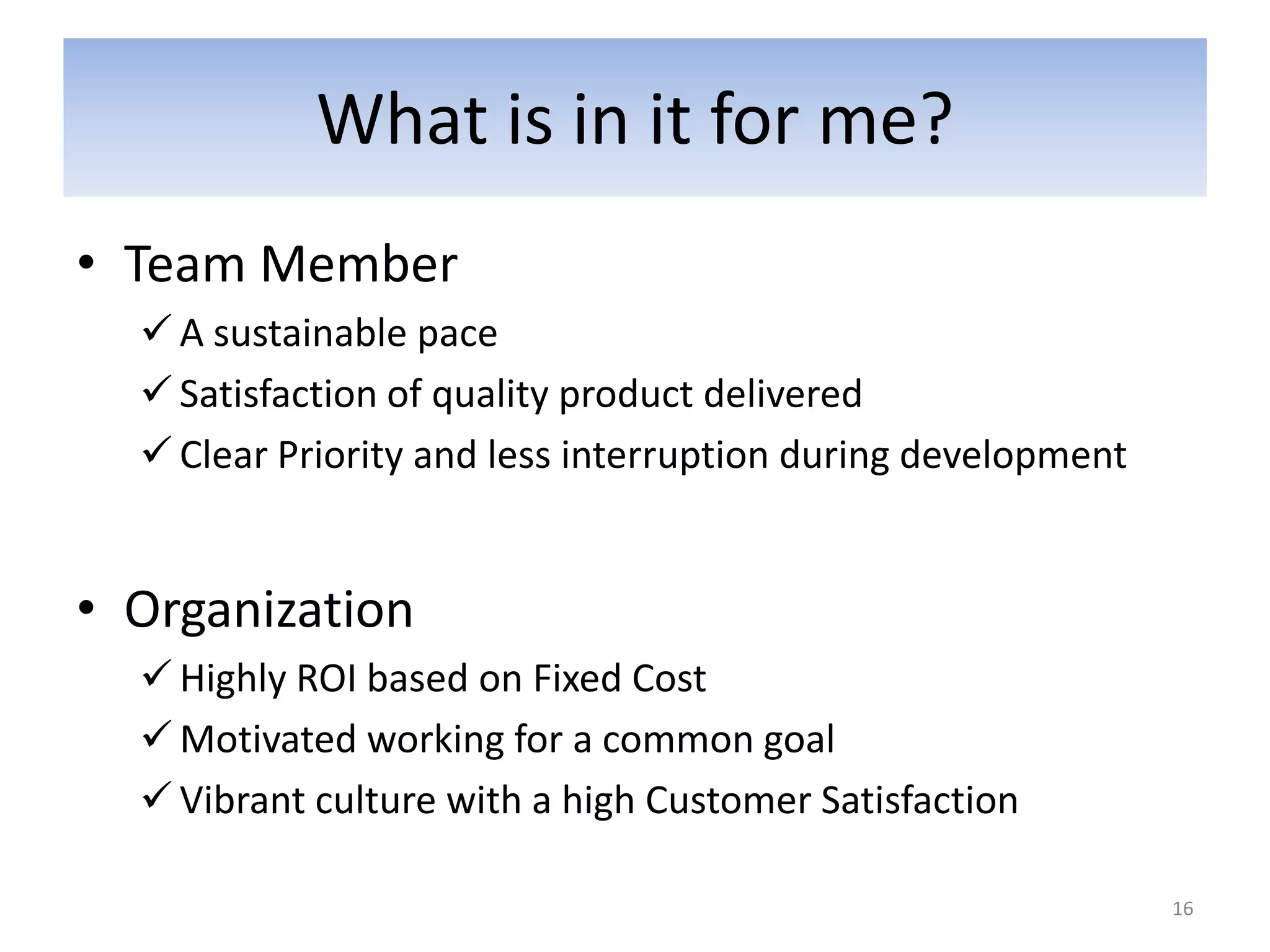 Gems of agile a glimpse of agile for senior management | PPTX