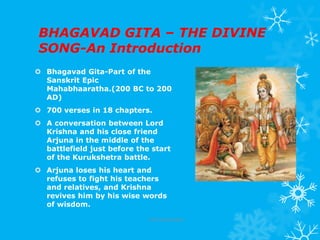 Gems of bhagavad gita chapter. 17 | PPTX