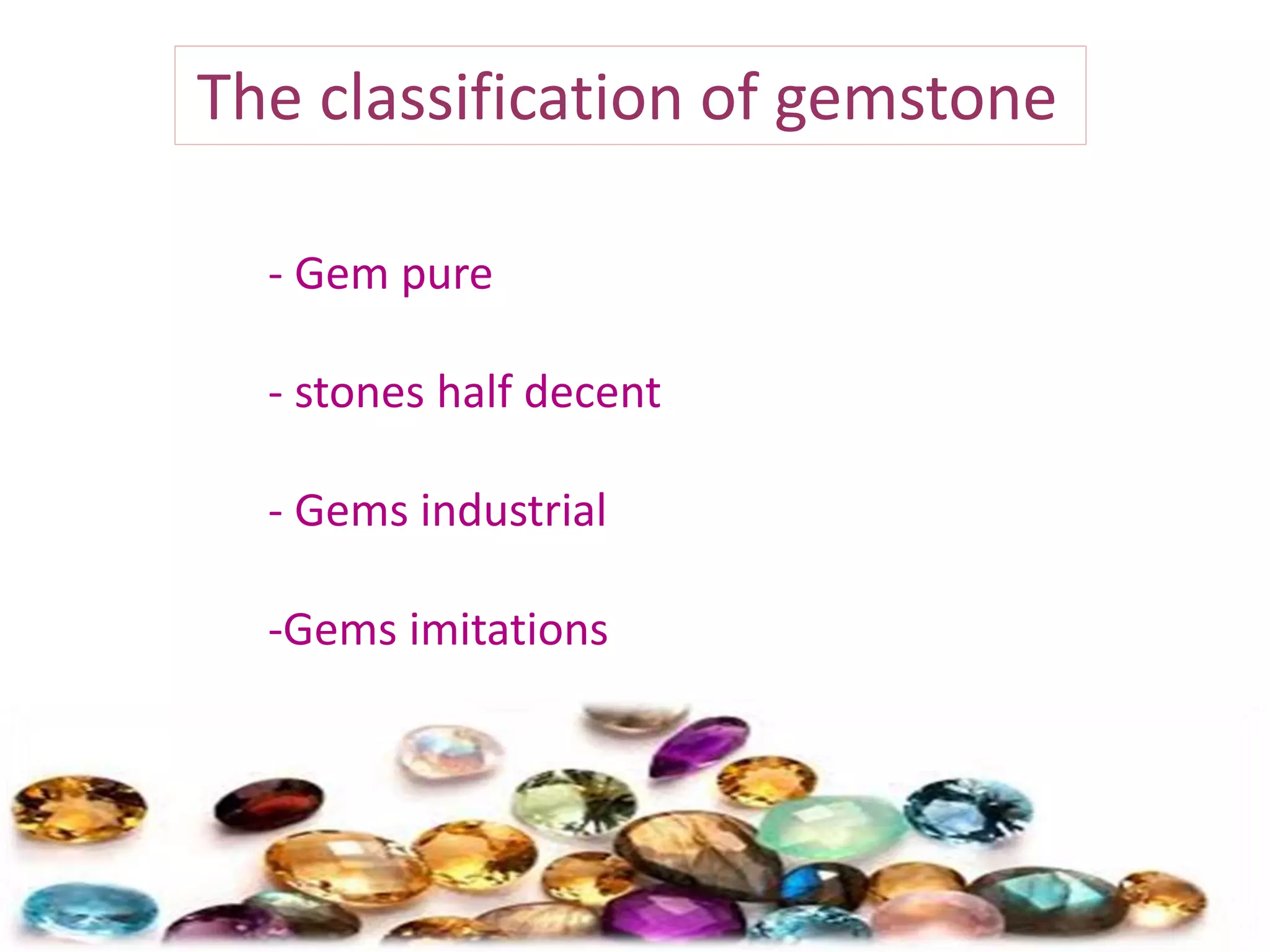 Gemstone | PPTX