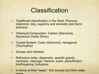 Gemstones | PPTX