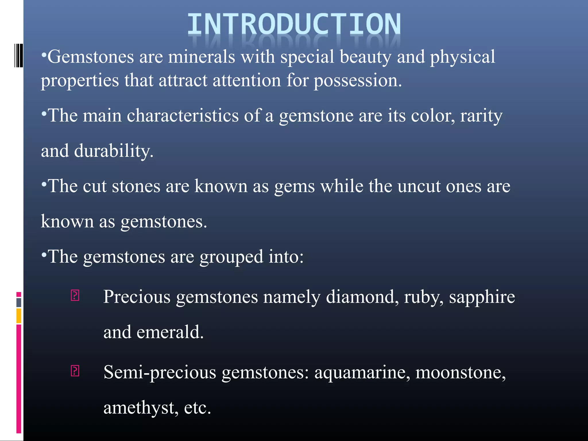 Gemstones | PPT