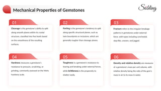 Gemstones’ Composition, Properties, Crystallography Characteristics And ...