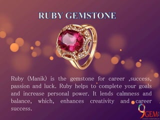 GEMSTONES FOR PROFESSIONAL SUCCESS | PPTX