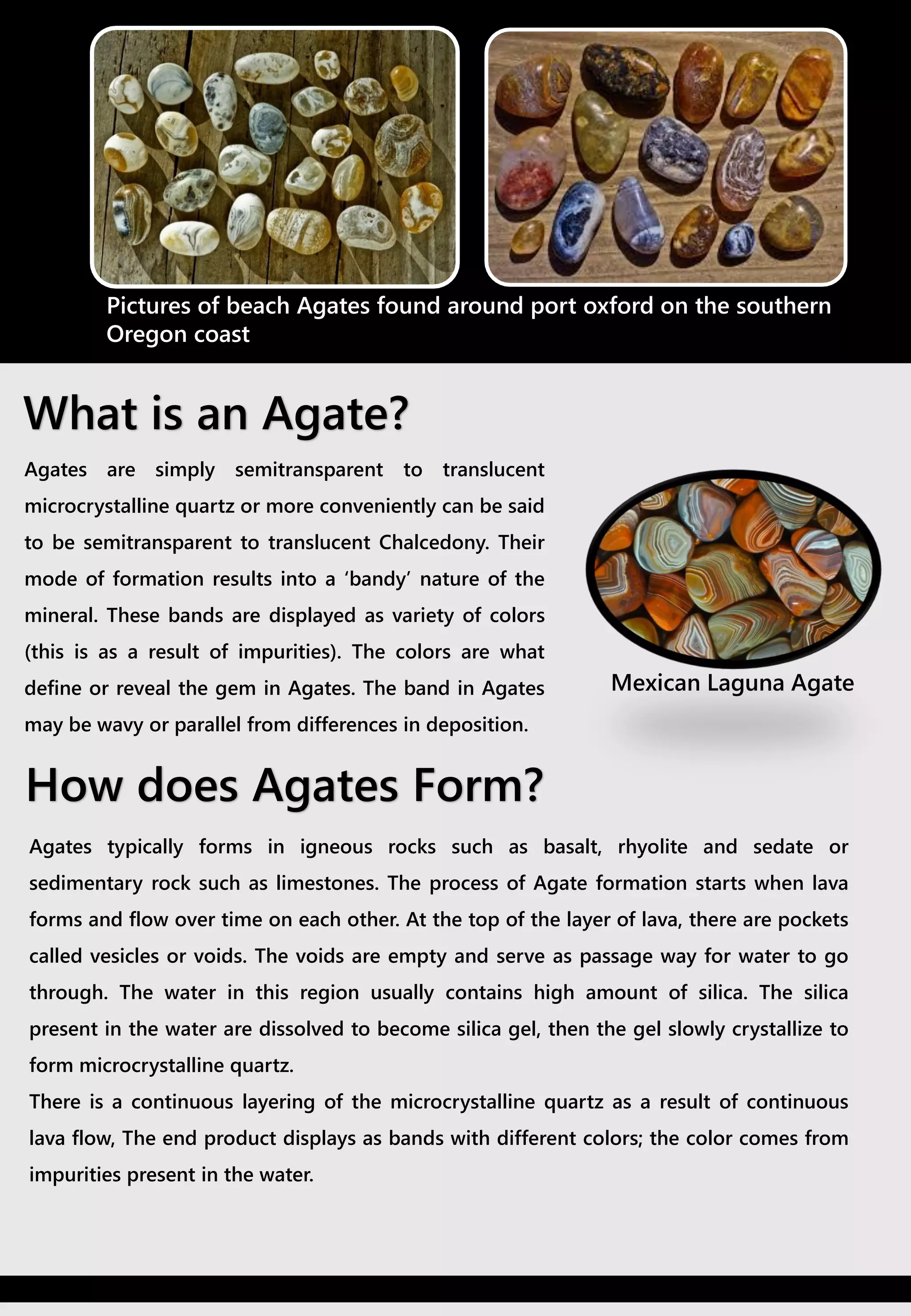 Gemstones - Agates and Jaspers | PDF